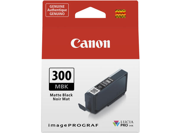 Canon PFI-300 MBK blekk matte black Blekk imagePROGRAF PRO-300 - Stavanger foto