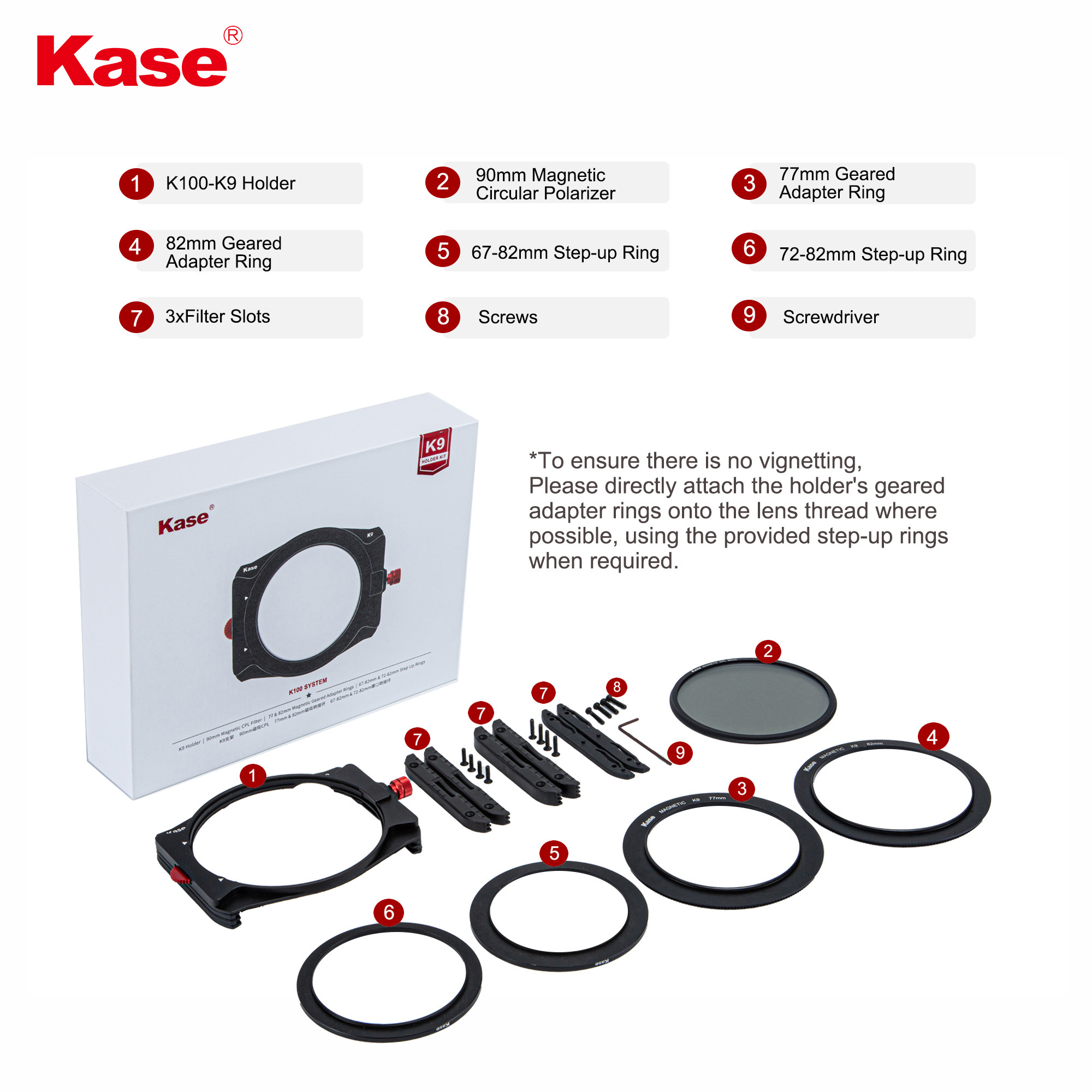 Kase filters Norge